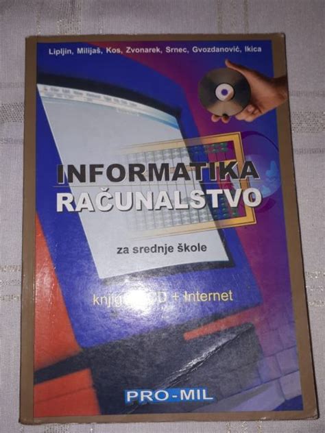 Informatika I Računalstvo Udžbenik Za 1 I 2 Razred Srednje škole