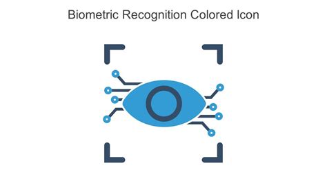 Biometric Recognition Colored Icon In Powerpoint Pptx Png And Editable Eps Format Ppt Template