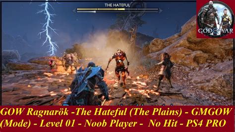 Gow Ragnarök The Hateful The Plains Gmgow Mode Level 01 Noob