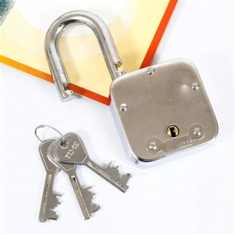 Double Locking Padlockdoorlock 50 Mm With Key Compare And Buy In