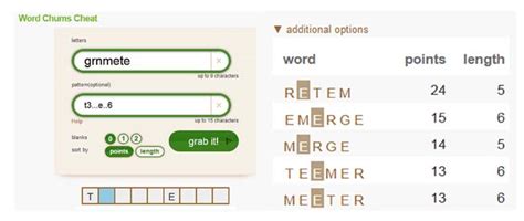 ᐅ Word Chums CHEAT Generator for the BEST WORDS