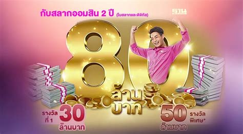 ออมสินออก สลากออมสินพิเศษ 2 ปี ลุ้นรางวัลรวม 80 ล้าน