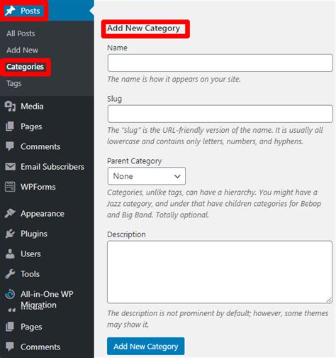 Effective Ways To Add Category In WordPress