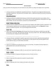 Adv Coding Quiz Docx Name Catrina Lee Date January ICD CM QUIZ Using Your ICD