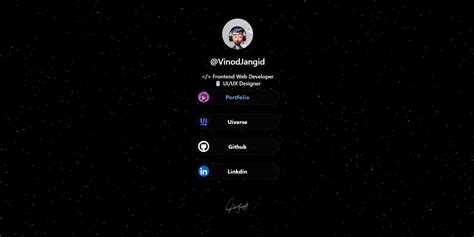 Github Vinodjangid07social App Social Links