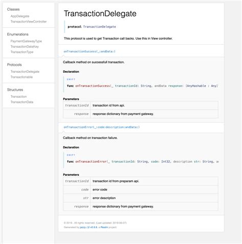 documenting ios app using jazzy documentation should be as important