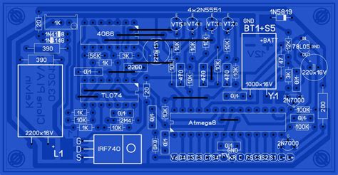Clone PI AVR PCBs Pulse Induction Metal Detectors
