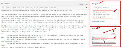 what are wordpress tags and how to best use them diib® learn
