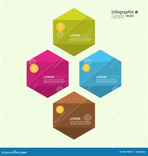 Comparative Chart With Templates For Presentation Stock Vector