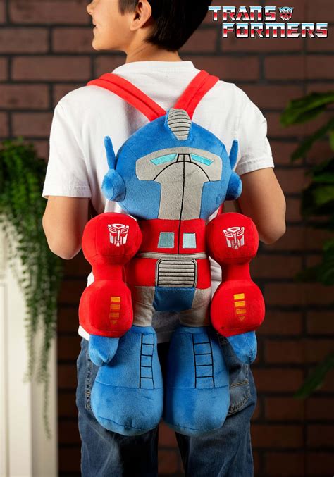 Transformers Optimus Prime Plush Backpack Transformers Bags