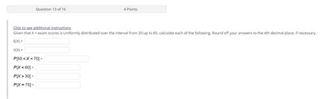 solved click to see additional instructions given that x