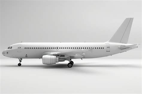 Modern White Commercial Airplane Side Free Photo Rawpixel