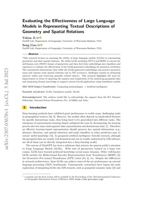 evaluating the effectiveness of large language models in representing