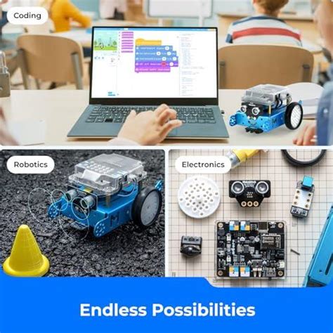 makeblock mbot robot kit with scratch coding box stem projects for