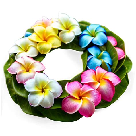 Download Plumeria Hawaiian Lei Png Kaw
