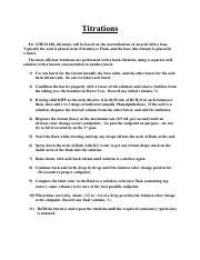 Mastering Titrations: Step-by-Step Neutralization Guide | Course Hero