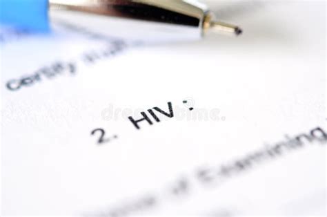 Sexual Activity Medical Form Stock Photo Image Of Paper Ailment 28319368