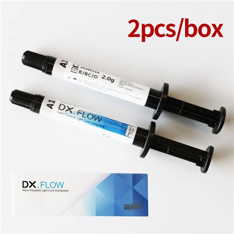 2pcs Dx Composite Flowable Resin（medium Flow）2g Pcs Orthodontic Dental Tool Shopee Malaysia