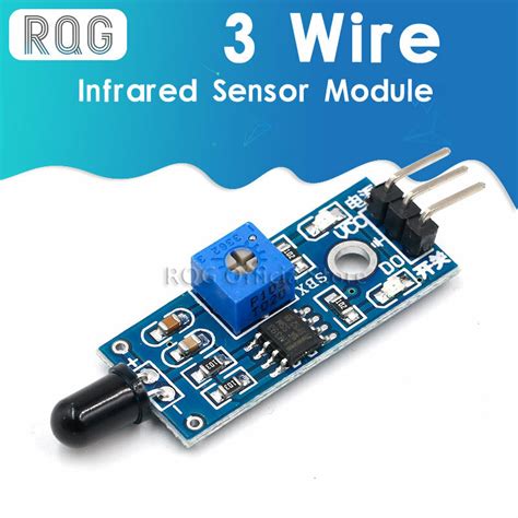 ir 적외선 3 와이어 불꽃 감지 센서 모듈 arduino용 ir 불꽃 센서 모듈 감지기 smartsense 전기 장비 및 소모품