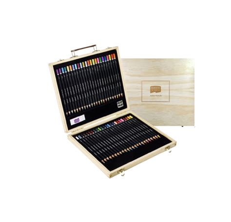 Class101 [🔥신한 커머스 특가전 ] 더웬트 Academy 48 Pencils Wooden Box