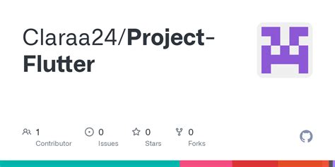 GitHub Claraa Project Flutter