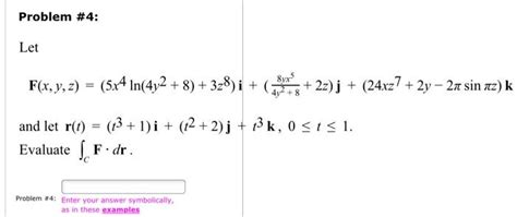 solved problem 4 let