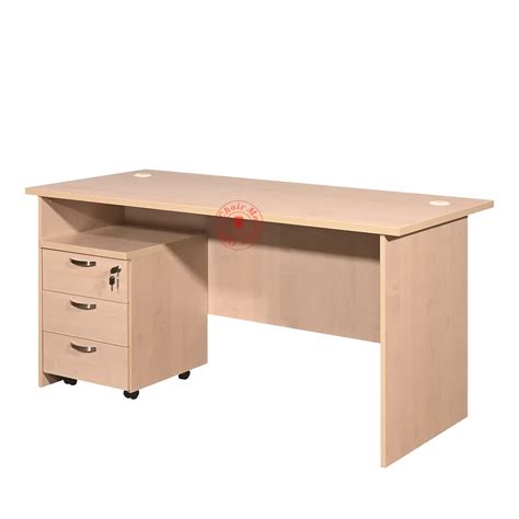 120cm 150cm 180cm Office Table C W Mobile Drawer 3d Standard Table Meja Pejabat Meja