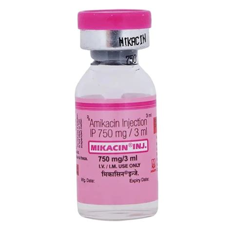 Amikacin 750mg Injection 750mg3ml At ₹ 180piece In Nagpur Id