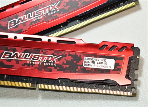 Crucial Ballistix Sport Lt 32gb Ddr4 2400 Memory Kit Review Page 2 Of 4 Funkykit