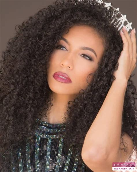 دختر سیاه پوست با مو‌های مجعد؛ ملکه زیبایی آمریکا ۲۰۱۹ عکس رویداد24