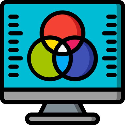 Color Correction Basic Miscellany Lineal Color Icon