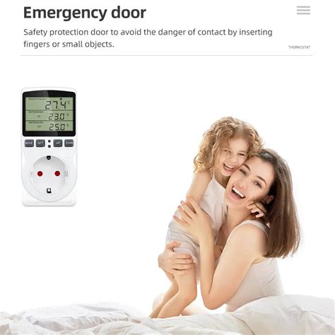 timer socket digital thermostat 220v temperature controller socket