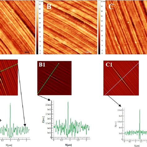 Atomic Force Microscopy Image 2 µm X 2 µm Of The Substrate After Download Scientific Diagram