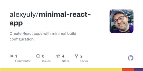 Github Alexyulyminimal React App Create React Apps With Minimal Build Configuration