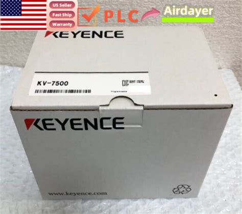 Keyence Kv 7500 Kv7500 Programmer Controller Color Black New In Box Ebay