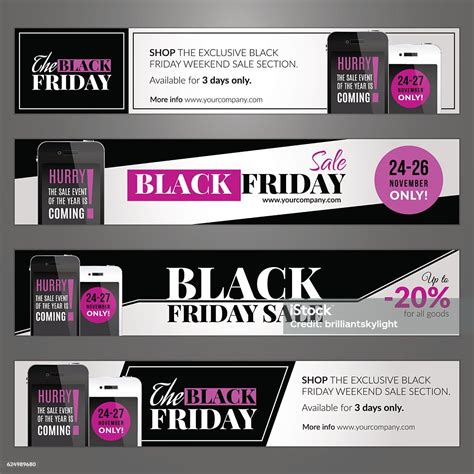 웹 사이트에 대한 배너로 설정합니다 블랙 프라이데이 세일 이벤트 계절에 대한 스톡 벡터 아트 및 기타 이미지 계절 광고 금요일 Istock