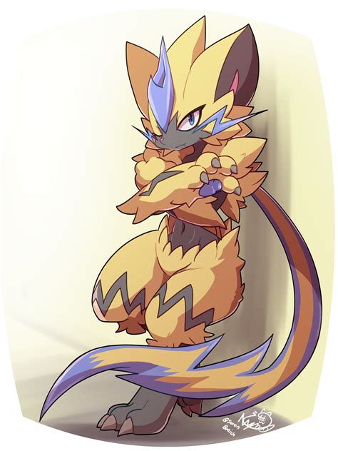 Zeraora Pokemon Drawn By Nyaswitchnya Danbooru