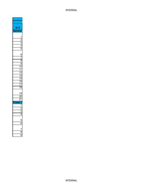 Informatica Deployment Checklist Internal Pdf Microsoft Excel