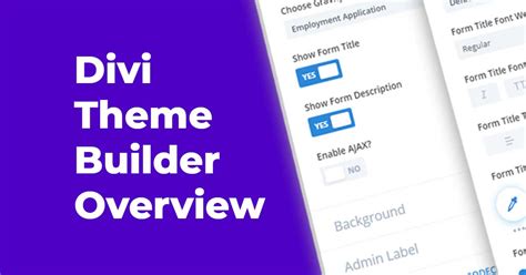 Divi Theme Builder Overview • Divi Cake Blog