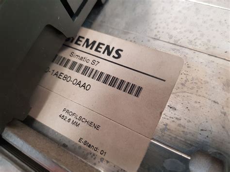 Siemens Simatic Net 307 1ea00 0aa0 Module Aeliya Marine
