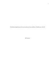 AP Seminar Mock IRR Pdf The Relationship Between Intersectionality And Accessibility To