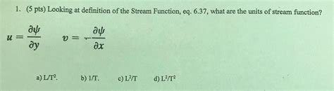 Solved 1 5 Pts Looking At Definition Of The Stream