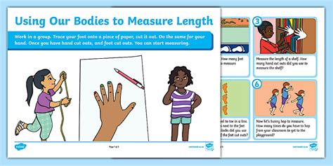 Grade R Length Using Our Bodies To Measure Length Twinkl