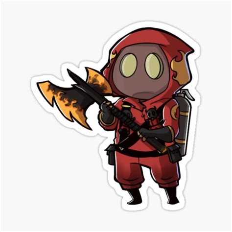 Pyro Tf2 Stickers Redbubble