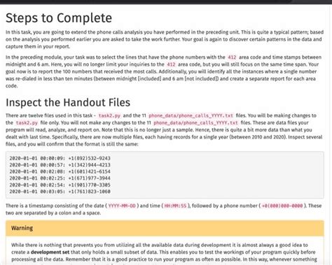 Learning Objectives This Task Is Focused On The