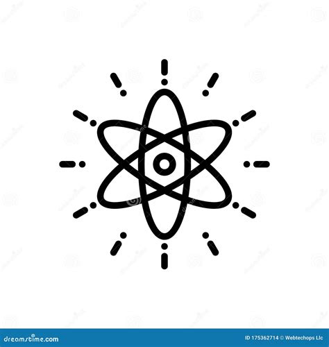 React Molecular Physics Neutron Atom Artwork Symbol Design Dynamic Curve Colorfull 3d Style