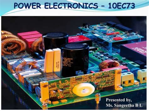 Power Electronics Introduction Pptx