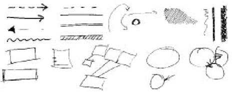 Primitives Drawing Elements Used In Diagrams Included Arrows Lines
