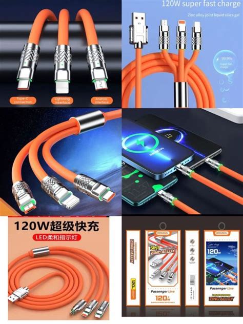 Kabel Data W A Plat Besi Kabel Tebal Fast Charging Cable For Micro Usb Type C Lightning