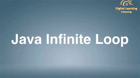 11 Java Infinite Loop Online Training Download App From Below Link Youtube